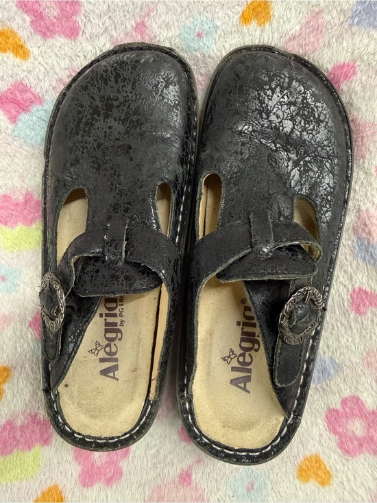 Alegria | Shoes | Alegria Black Mary Jane Clogs | Poshmark